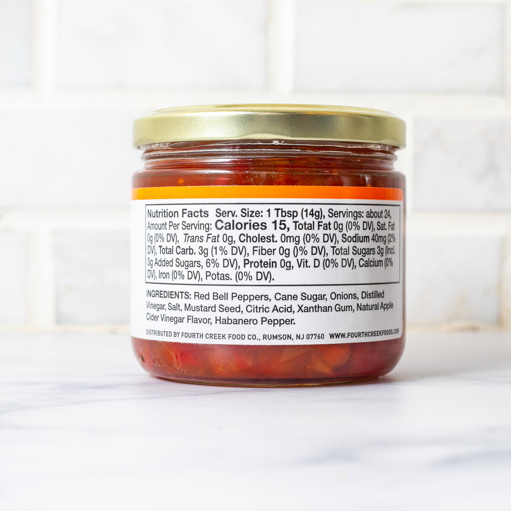 Sweet Red Pepper Relish - Fourth Creek Foods