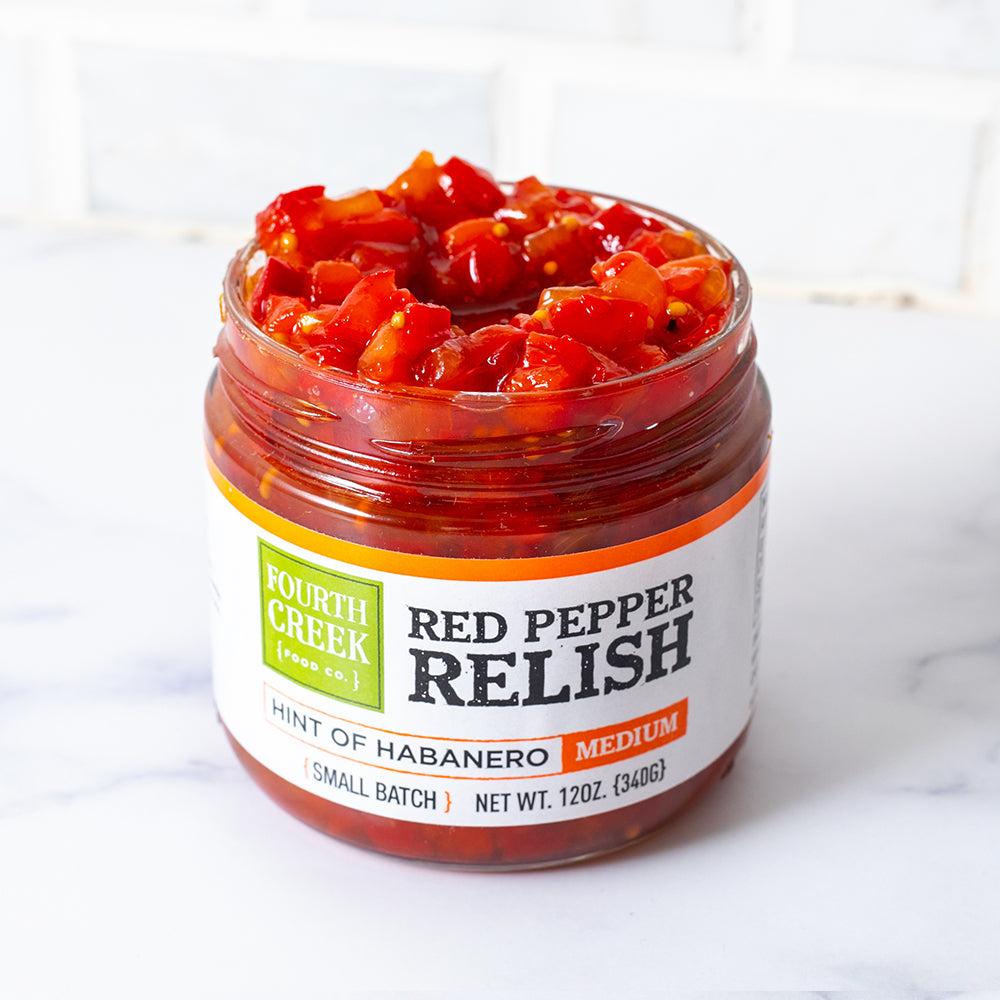 Sweet Red Pepper Relish - Fourth Creek Foods